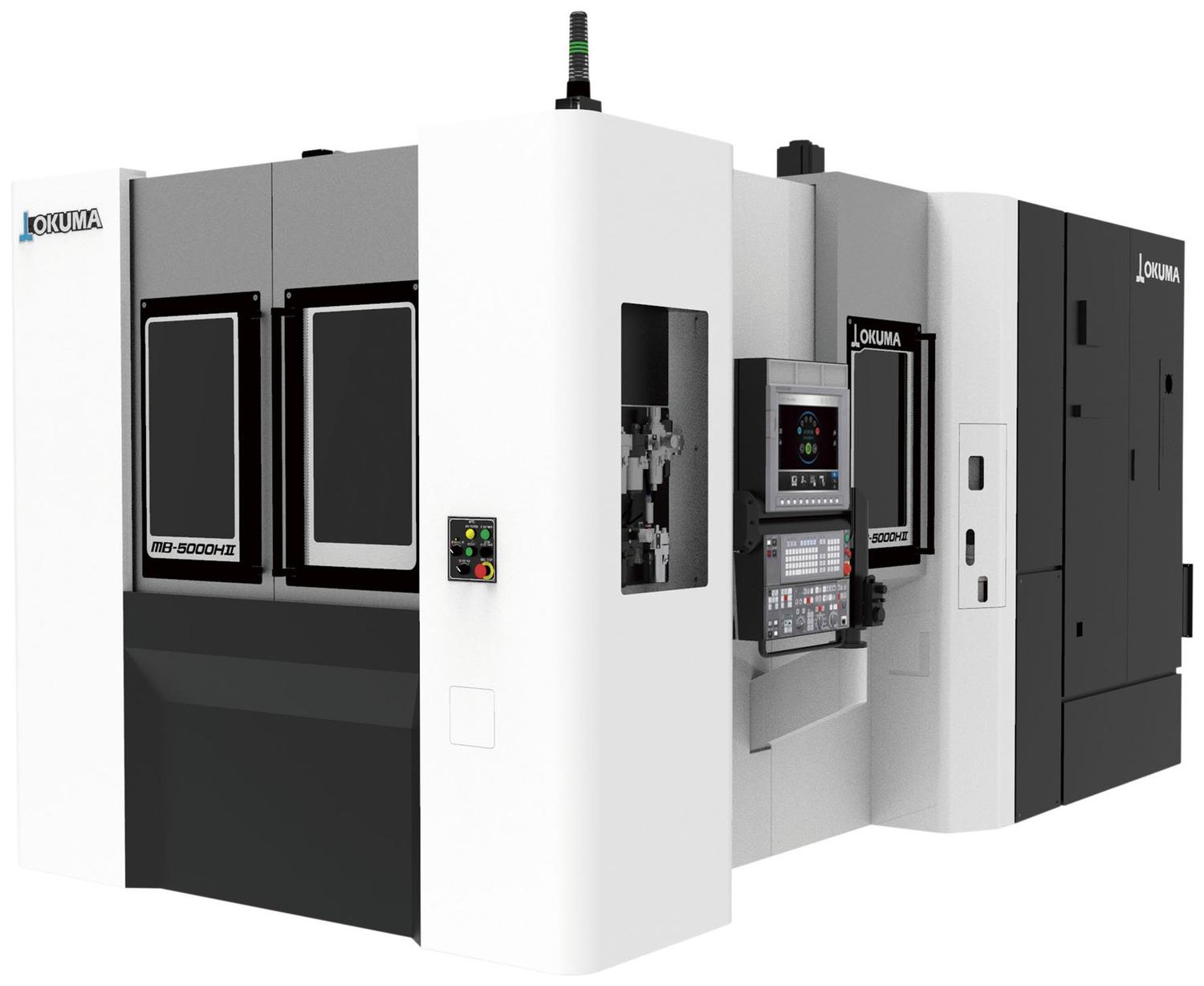 Centru orizontal CNC Okuma MB-5000 HII - Mașini-Unelte CNC