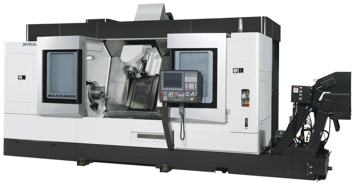 Strung CNC multifuncțional OKUMA MULTUS B II - Mașini-Unelte CNC