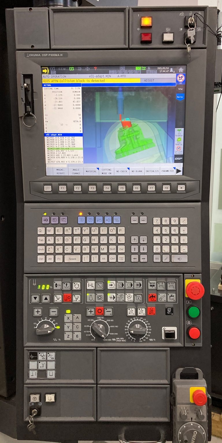 Comandă Numerică Okuma OSP P300 - Mașini-Unelte CNC